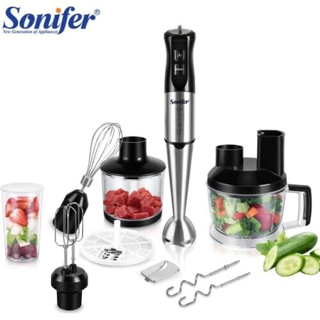 Скидка! 10в1 Блендер погружной mikser Blender, Sonifer 8086 choper