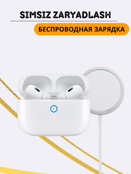 Pods Pro 2 Yangi xolatda Xammasi originaldaka ishlidi ichidigilayam