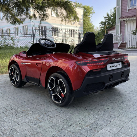 Двухместный детская машина Maserati MC20 24w| Лицензионная модель до 8