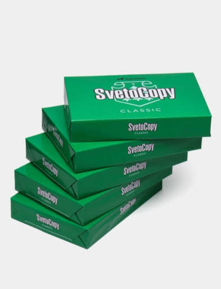 Oq qog'oz svetoCopy A4. Белый лист svetacopy A4