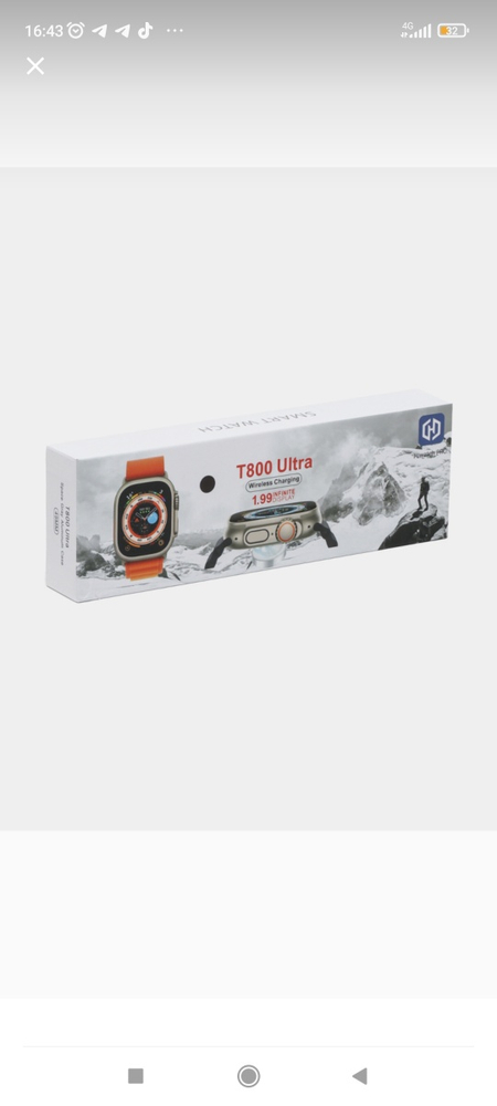 Smart watch t 800 ultra