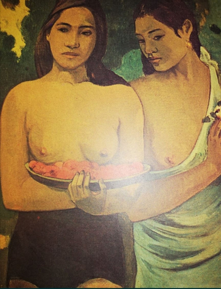 Книга про французского художника импрессиониста Гогена.