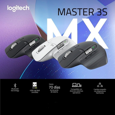 Logitech MX MASTER 3S - USA Version Беспроводная мышка/мышь