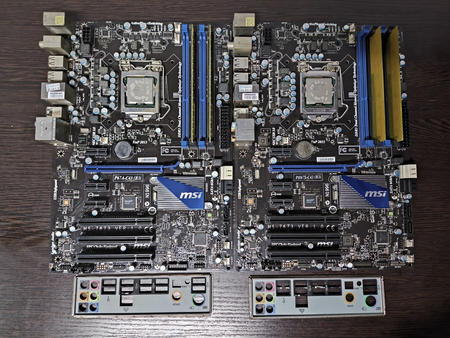 MSI P67+i5 2400+8Gb 2шт