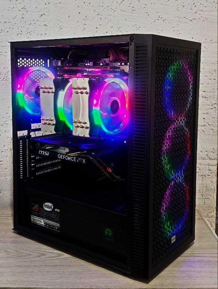 MONSTER МАШИНА АНАЛОГ i9-13900kf & DUAL XeonE5 2690v4 DDR4-64G RTX4060