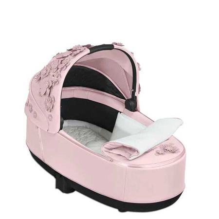 Коляска Cybex Priam 2в1 Rose Gold шасси + Люлька Simply Flowers
