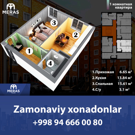Yangi qurilgan uylar