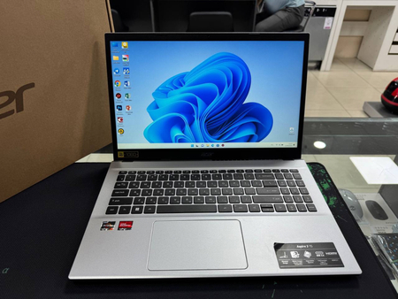Acer ASPIRE 3 Silver RYZEN 7 5-seriya Ozu-16Gb DDR4 SSD-512GB M2 NVME