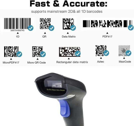 Сканер ко кодов 2D. Barcode scaner F27