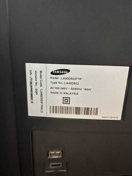 Телевизор Samsung 40