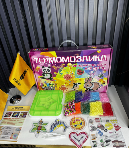 ТЕРМОМОЗАИКА Интерсная игра для детей