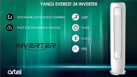 Artel yangi model 24 kalonnik invertor xoxladagan shutkda bor