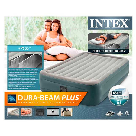 Надувная кровать 152х203х46см Intex 64126 Бесплатная Доставка