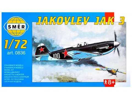 Сборная модель самолета Як-3 (ШМЕР, 1/72)