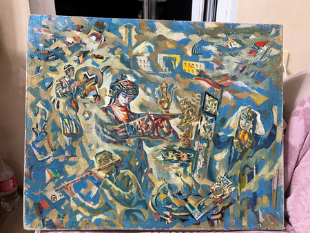 Художник ссср . Попов . В.