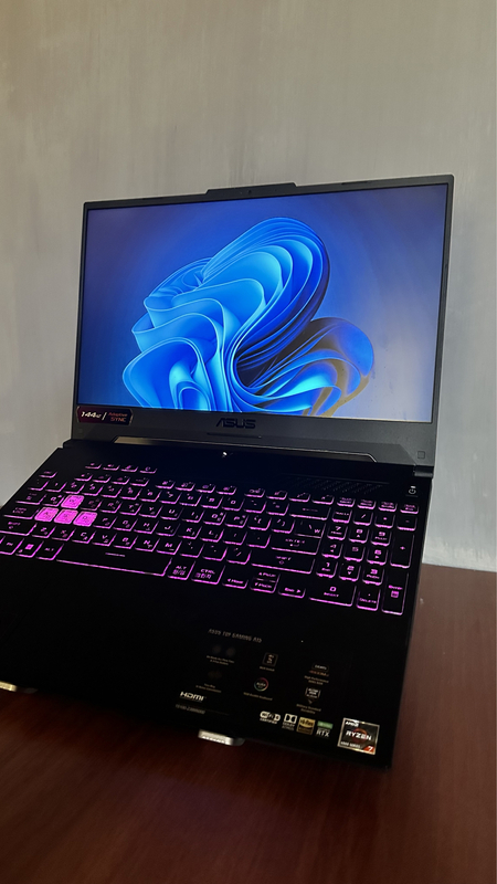 Noutbuk Ryzen7 + RTX 3060