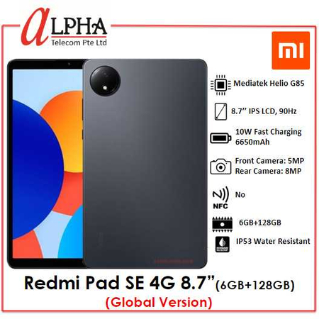 Xiaomi Redmi Pad SE 8.7 inch 4G с поддержкой сим карты новые
