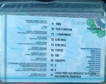 Zil bartabóy furgon