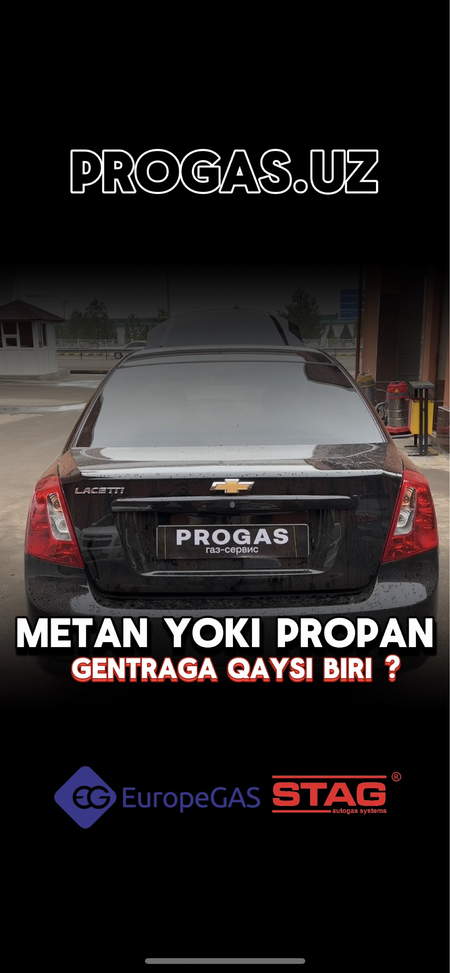 Propan va Metan  -naqd va boʻlib toʻlashga