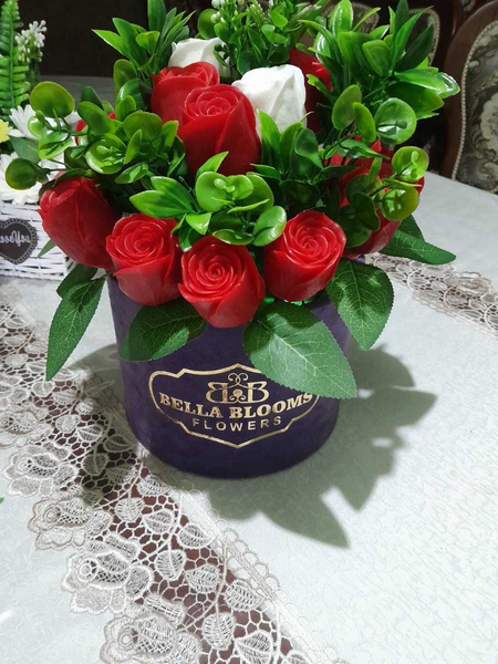 Buket sovundan букет из мыло