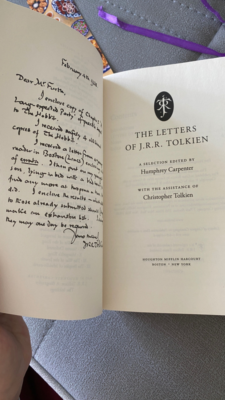 Книга на английском языке
«Письма Дж.Р.Р. Толкина»