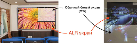 Экран для проектора  с технологией ALR (80 дюймов)