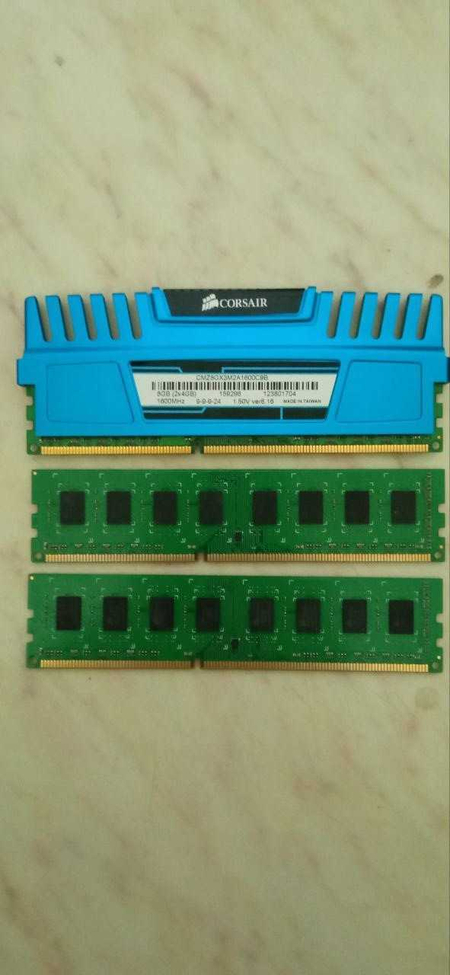 DDR3 Corsair  Vengeance 4gb 1600 Mhz