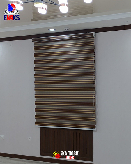 Комбо жалюзи янгиликлари EVAKS FABRIC дан