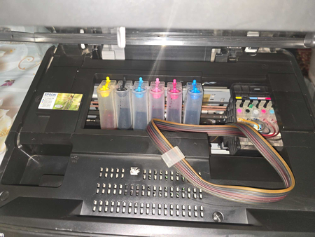 Epson Rax 610 Rangli 3/1 Printer Tiniq Aybi yoʻq Srochno