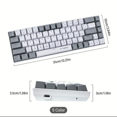 E-YOOSO Z-686 Mechanical Gaming keyboard with Backlighting