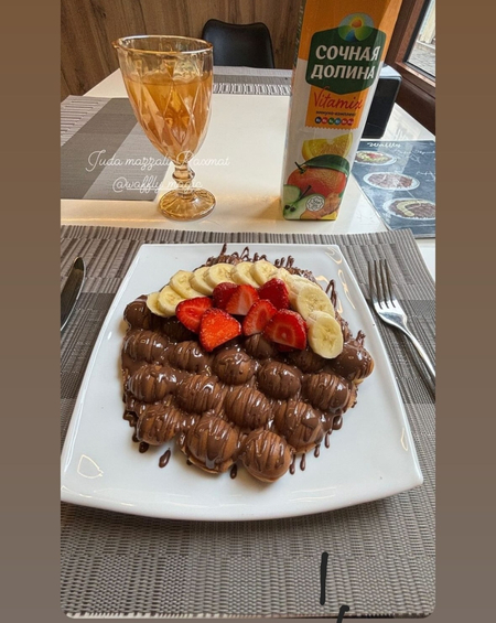 Waffle fast food tayyor biznes magic cityda