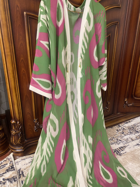 Adras gulli shifon abaya