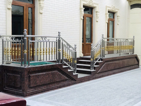 Перила из нержавейки