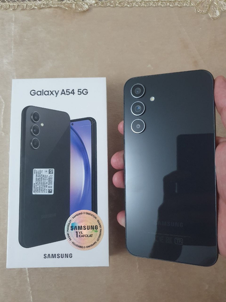 Samsung Galaxy A54 128Gb 5G Black Original Igravoy Karobkami Kak Noviy