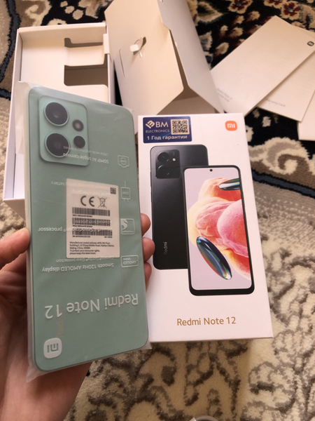 REDMI NOT 12  Mint Green