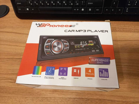Атомагнитола Pioneer. Авто магнитафон автомагнитофон Пионер