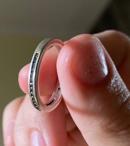 Pandora серебро кольцо