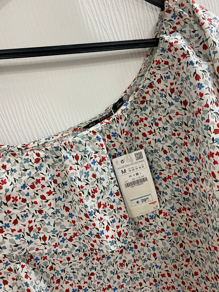 Блузка Zara на одно плечо