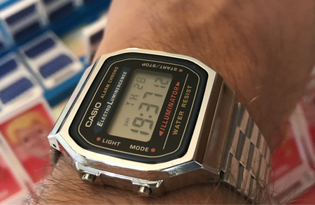 Model: Casio illuminator A 168