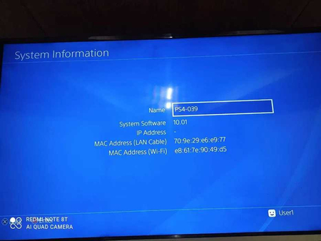 PlayStation 4 (500gb)