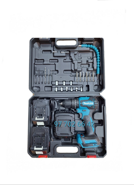Бесщеточный ударный аккумуляторный дрель шуруповерт MAKITA 68 v.