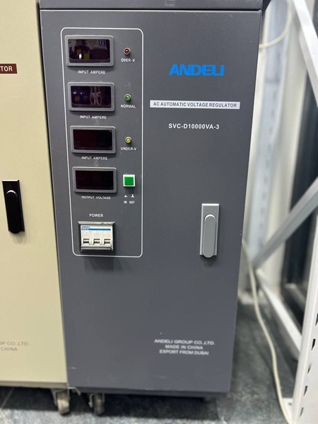 Стабилизатор SVC-D 10.000 VA - 3 фаза . ANDELI 280/430v