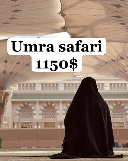 Umra safari STANDART paket 1150USD /УМРА сафари арзон