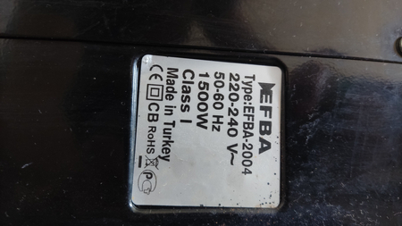 Печь EFBA 2004 Турция в идеальном состоянии
