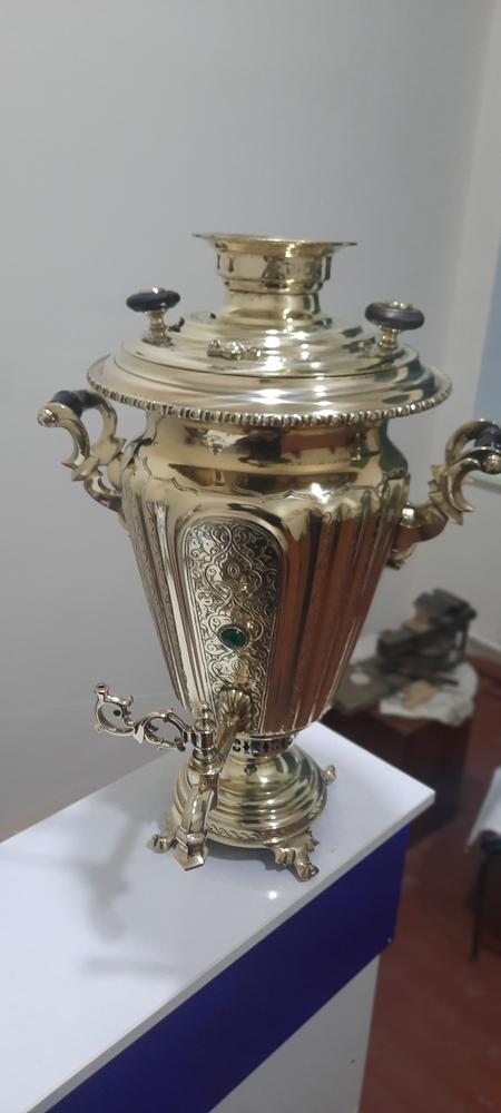 Сомовар из латунь. ТУЛА
