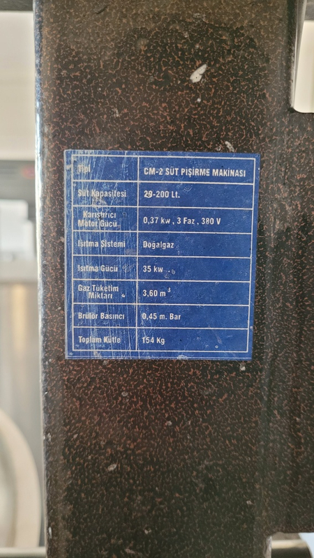 Canbolat sut qaynatadigan qozon muzqaymoq / Dondurma sütü pi