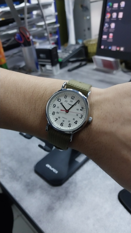 Timex indiglo watch