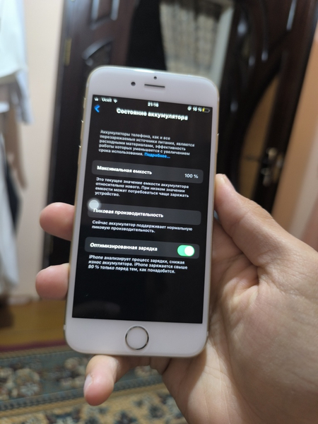 Iphone 6s  garantiya bor icloud toza karobka yo