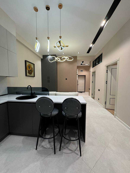 2в3 на Шахристанской ЕВРОЛЮКС 55м2 под ключ в Kamol Construction!`