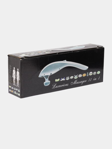 Массажер для тела Luxurious massager с 11 насадками